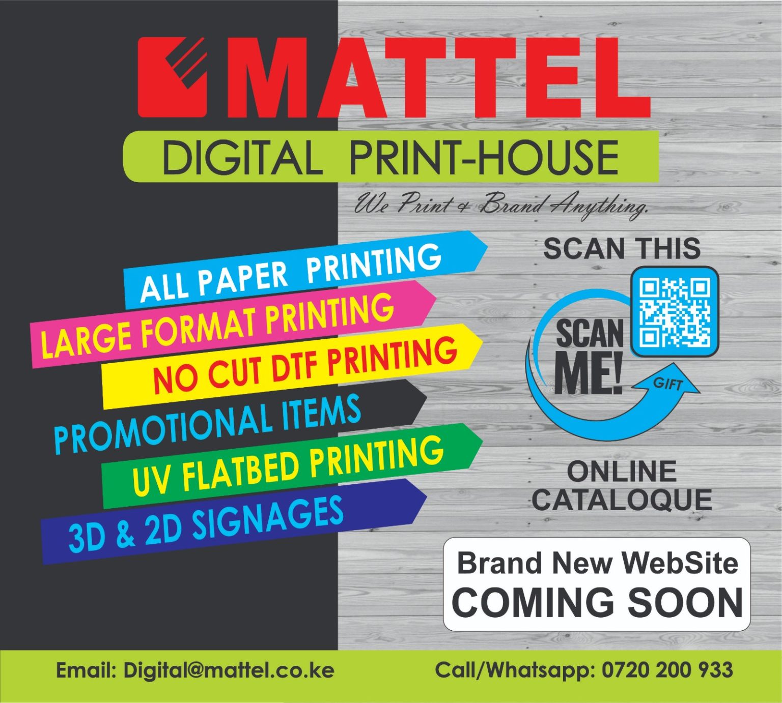 Comming Soon! – Mattel Digital Print House